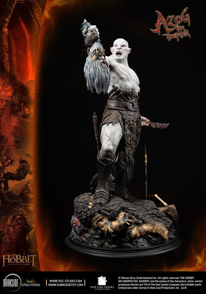 Le Hobbit Un voyage statuette 1/3 QS Series Azog Signature Edition 68 ...