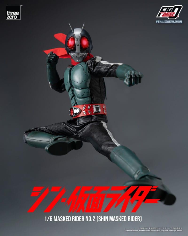 Kamen Rider figurine FigZero 1/6 Shin Masked Rider No. 2 32 cm| THREEZERO