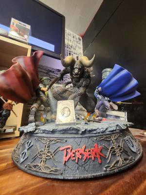 Berserk HQS+ Zodd vs Guts & Griffith statue manga| Tsume Art