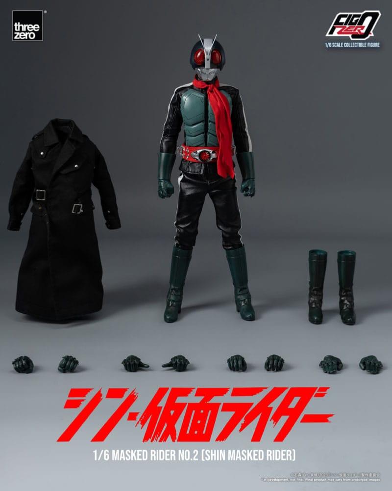 Kamen Rider figurine FigZero 1/6 Shin Masked Rider No. 2 32 cm| THREEZERO
