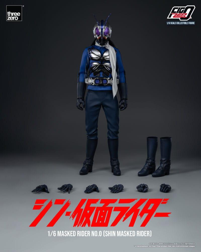 Kamen Rider figurine FigZero 1/6 Masked Rider No.0 (Shin Masked Rider ... Kamen Rider figurine FigZero 1/6 Masked Rider No.0 (Shin Masked Rider ...