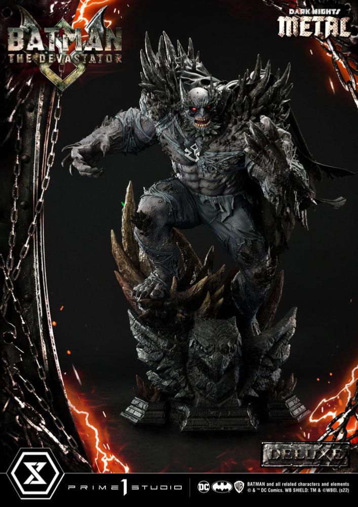 Dark Knights: Metal statuette 1/3 The Devastator Deluxe Bonus Version ...