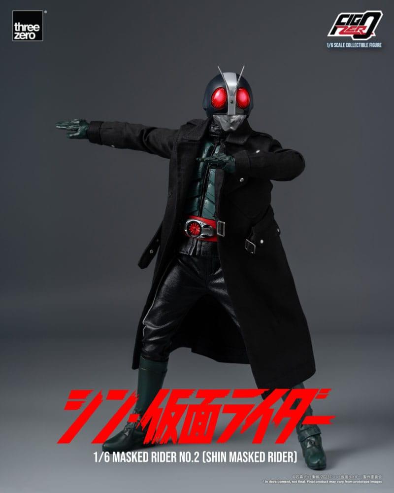 Kamen Rider figurine FigZero 1/6 Shin Masked Rider No. 2 32 cm| THREEZERO