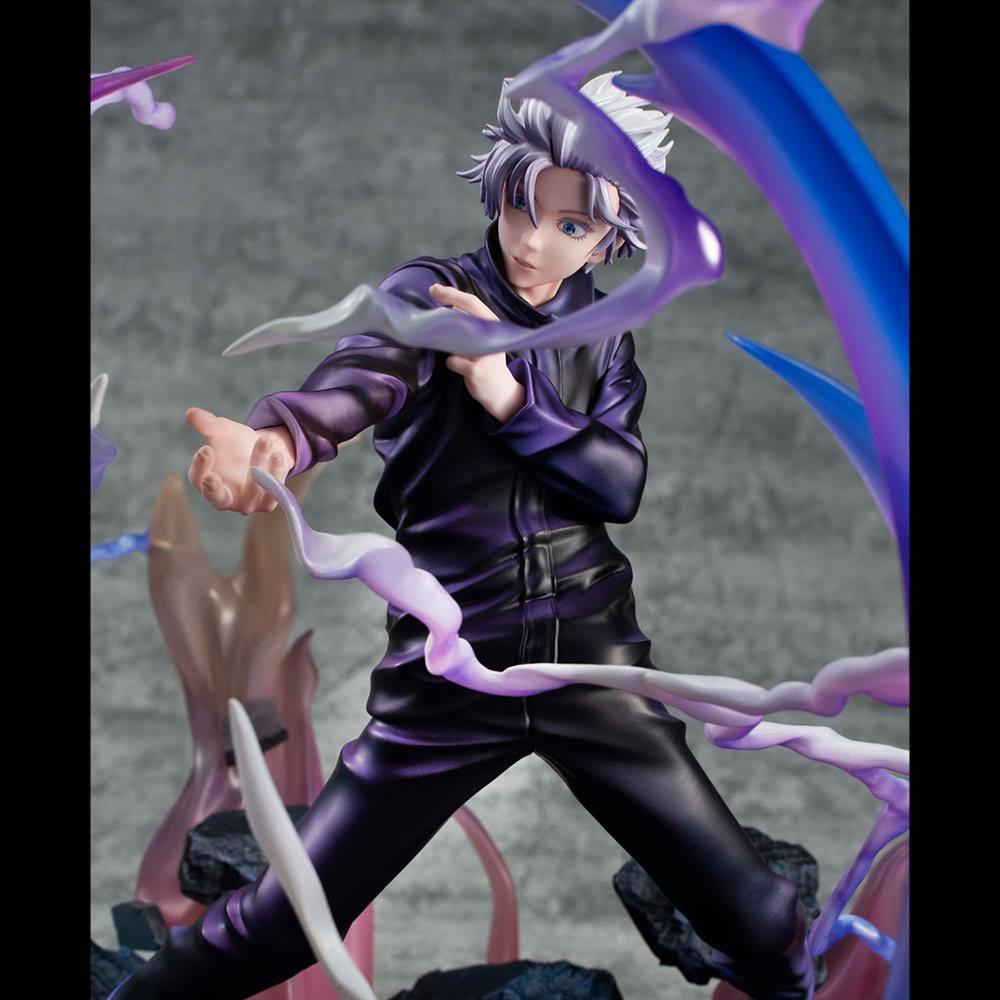Jujutsu Kaisen statuette PVC DX Satoru Gojo Kyoshiki Murasaki Ver. 26 ...