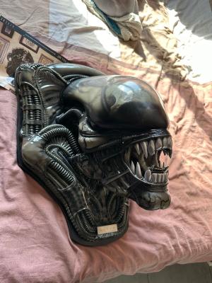 Kyodai et Aniki - Alien 3D wall art Big Chap Head Trophy Open Mouth ...
