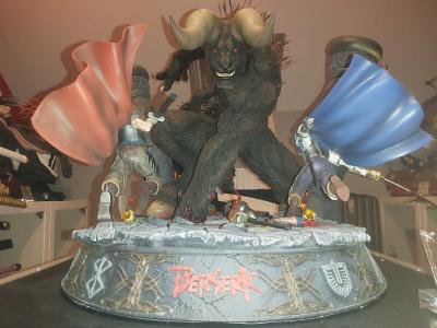 Berserk HQS+ Zodd vs Guts & Griffith | Tsume Art