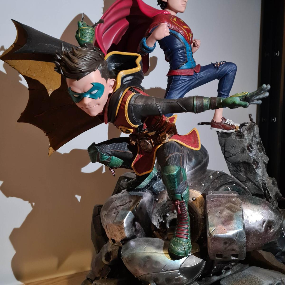 Kyodai et Aniki - Superboy & Robin 1/3 SuperSons Statue Superman DC ...