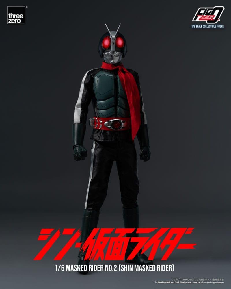 Kamen Rider figurine FigZero 1/6 Shin Masked Rider No. 2 32 cm| THREEZERO