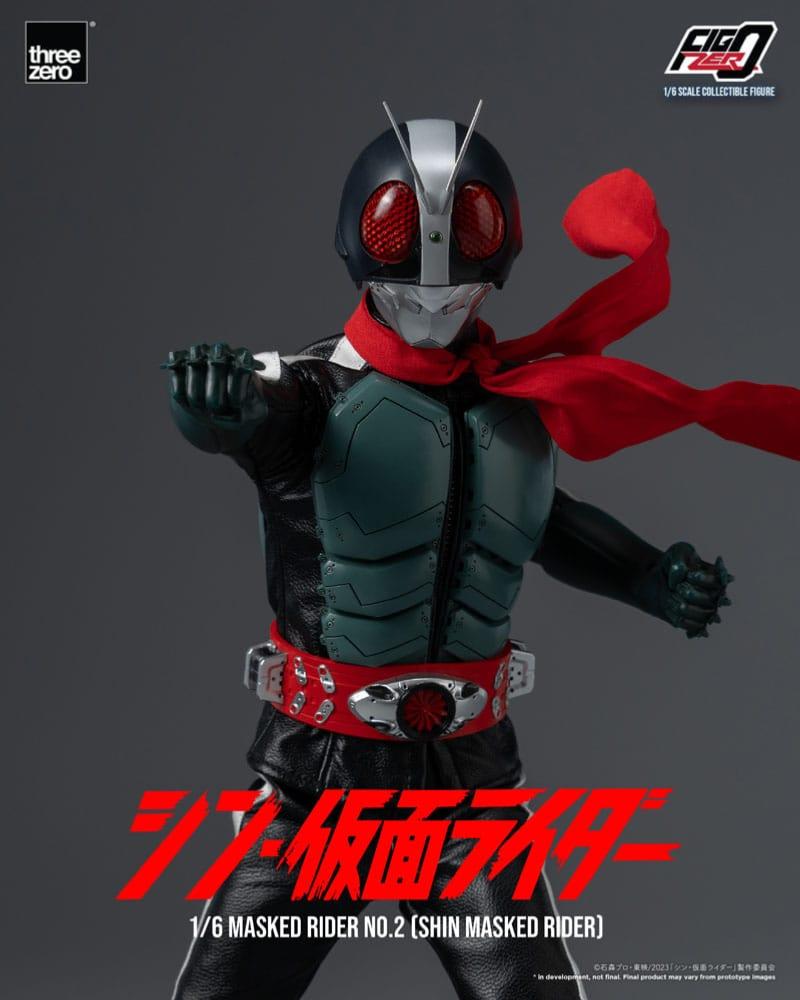 Kamen Rider figurine FigZero 1/6 Shin Masked Rider No. 2 32 cm| THREEZERO